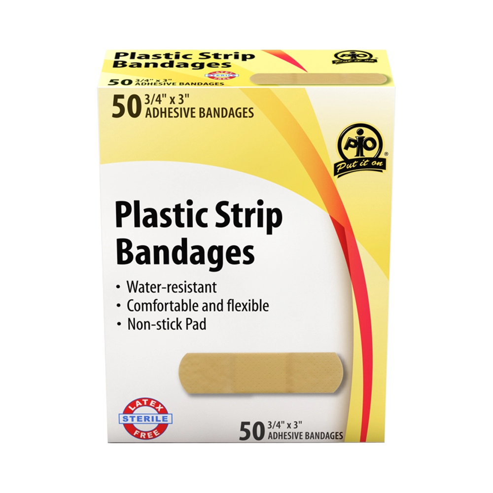 Plastic Strip Bandages 7.5 x 2cm 50/box - Choice Field Solutions